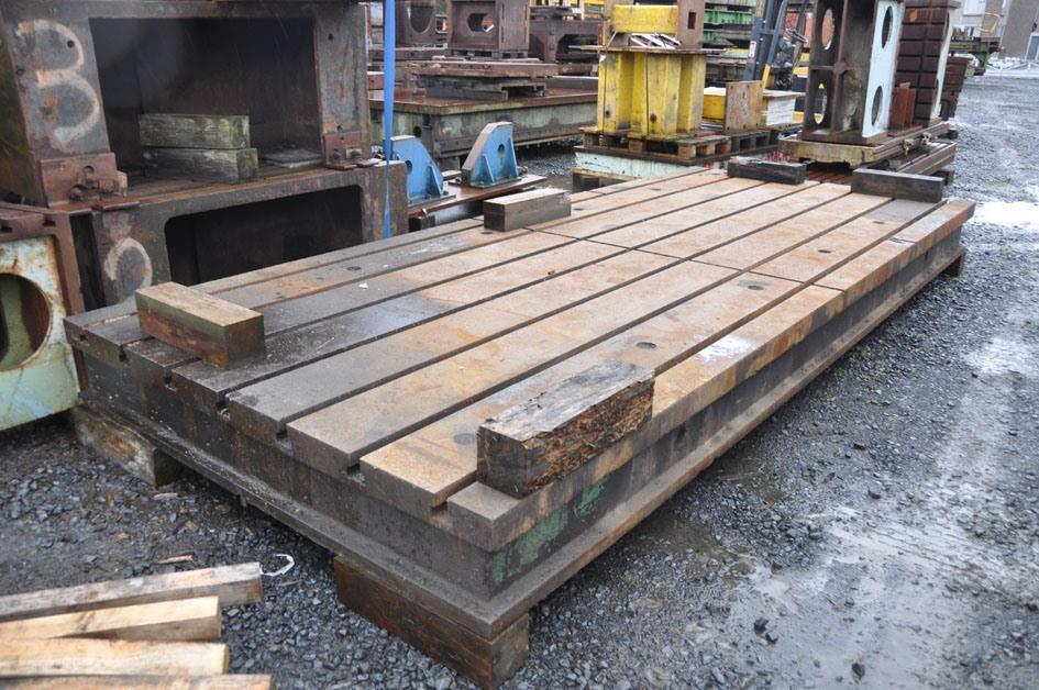 T-slot Table - 5000 x 2120 x 350 mm | Bancs & Taques de soudure, N° 10173