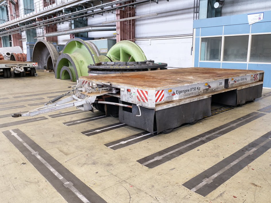 Loading cart - 50 ton | Vehicles (lift trucks - loading - cleaning etc ...