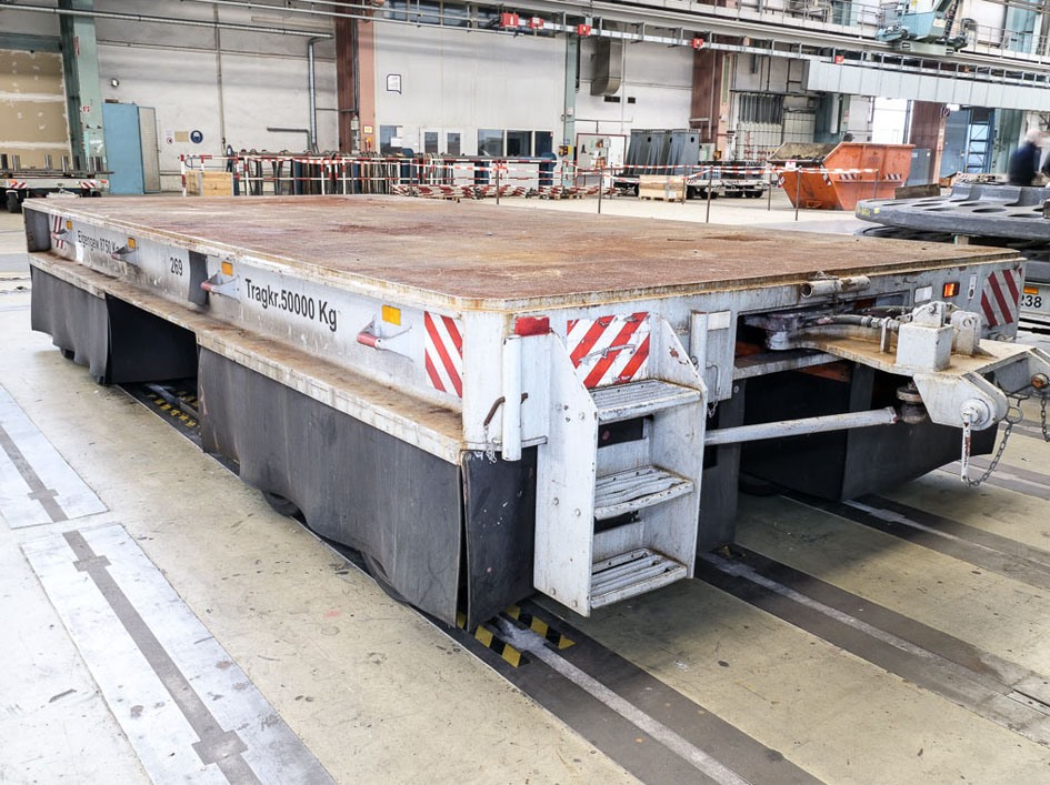 Loading cart - 50 ton | Vehicles (lift trucks - loading - cleaning etc ...