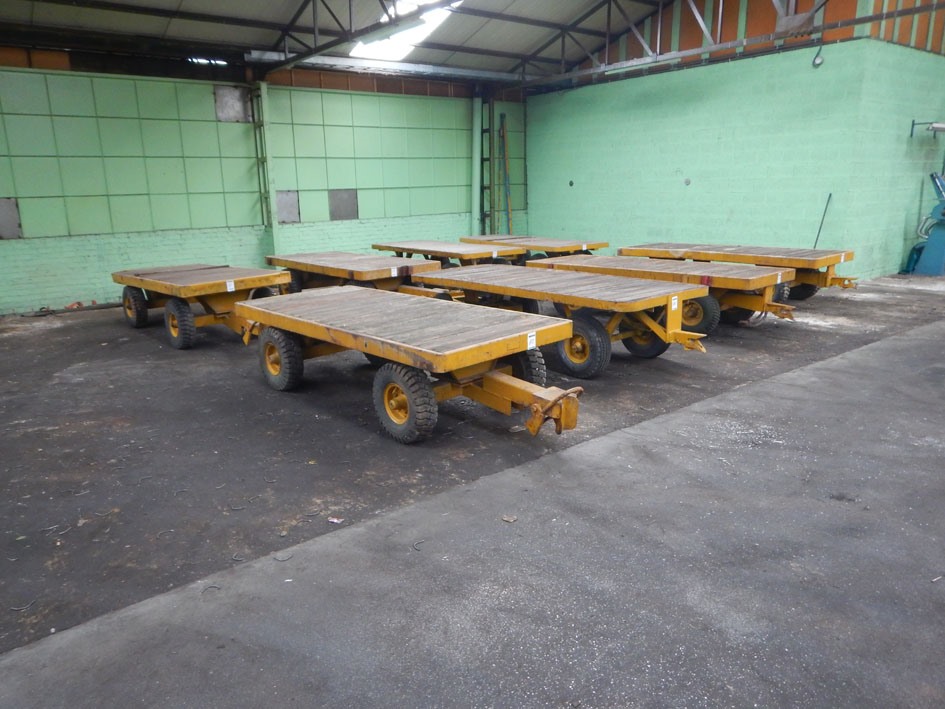 Loading cart - 8 ton | Vehicles (lift trucks - loading - cleaning etc ...