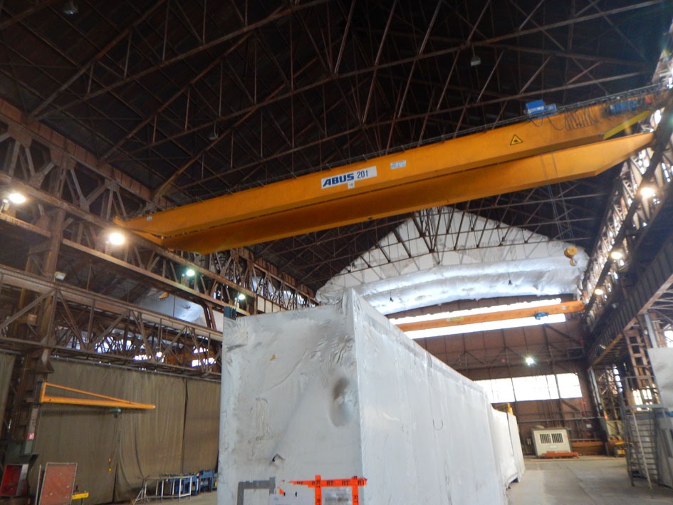 Used Conveyors, Overhead Travelling Crane, Jig Cranes, Abus - 20 ton x ...