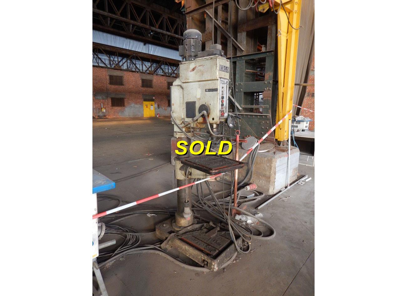 Gebruikte Tafelboormachines & Kolomboormachines, Erlo TCA45 - Mk4 N° 10530