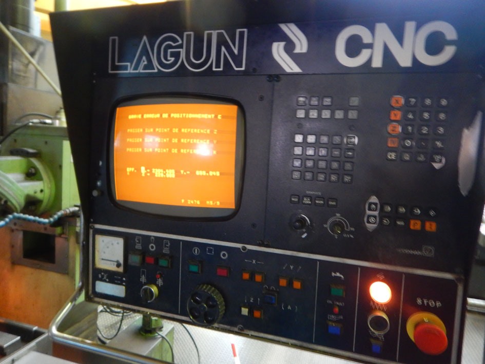 Used Universal Milling machines & CNC, Lagun - X: 2500 - Y: 940 - Z ...