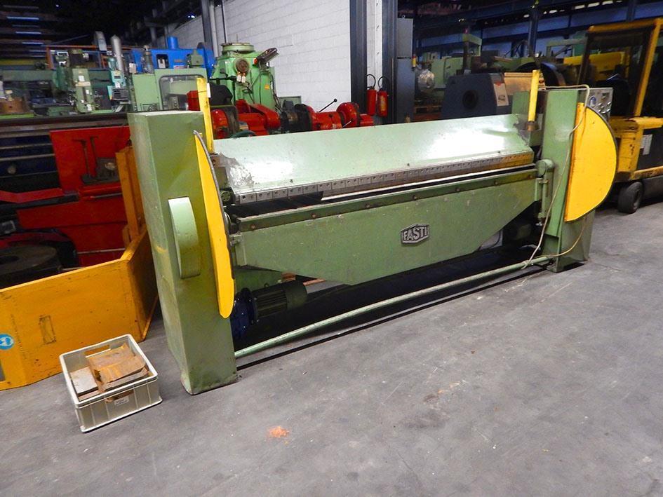Used Hydraulic & Mechanical folding presses, Fasti - 2540 x 2 mm NC N ...