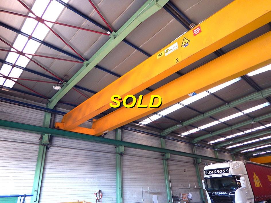 Used Conveyors, Overhead Travelling Crane, Jig Cranes, Kone - 16 ton x ...