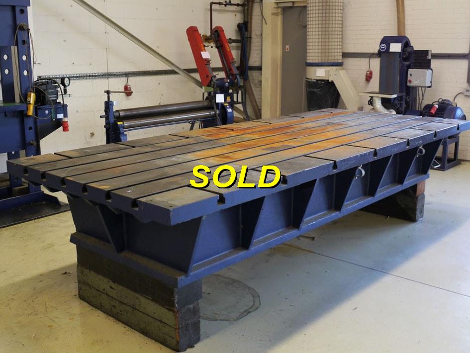 T-slot Table - 3000 x 1480 x 500 mm | Tables & Floorplates, N° 10974
