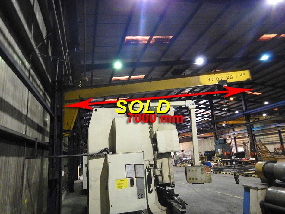 Jib crane - 1 ton | Conveyors, Overhead Travelling Crane, Jig Cranes, N ...