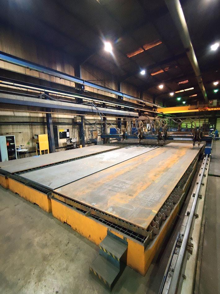 Messer Griesheim - 24 000 x 8100 mm | Gas cuttingmachines (gas + plasma ...