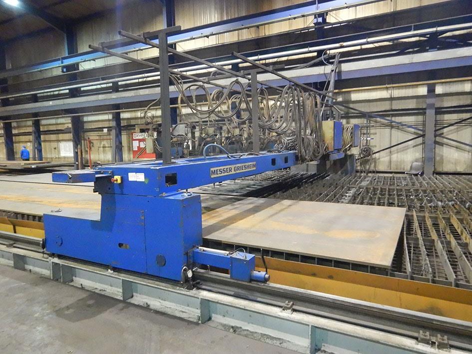 Used Gas cuttingmachines (gas + plasma), Messer Griesheim - 24 000 x ...