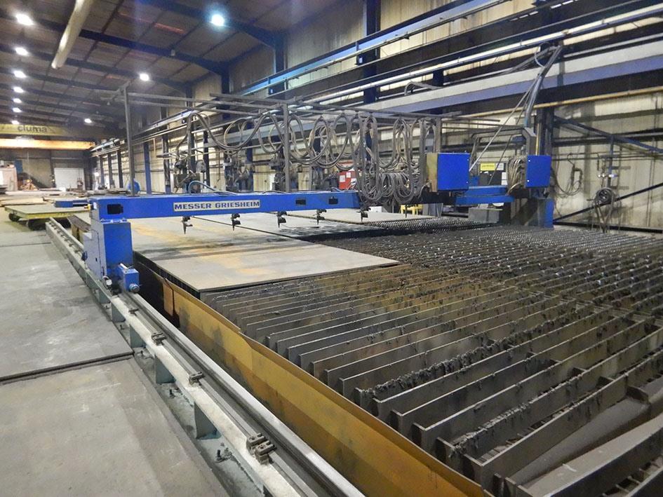 Used Gas cuttingmachines (gas + plasma), Messer Griesheim - 24 000 x ...