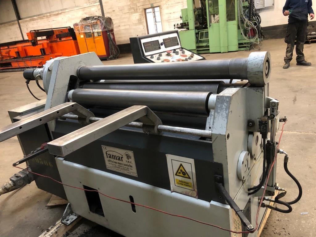 Rundbiegemaschinen, Famar - QAI 1050 x 3 mm CNC N° 12474