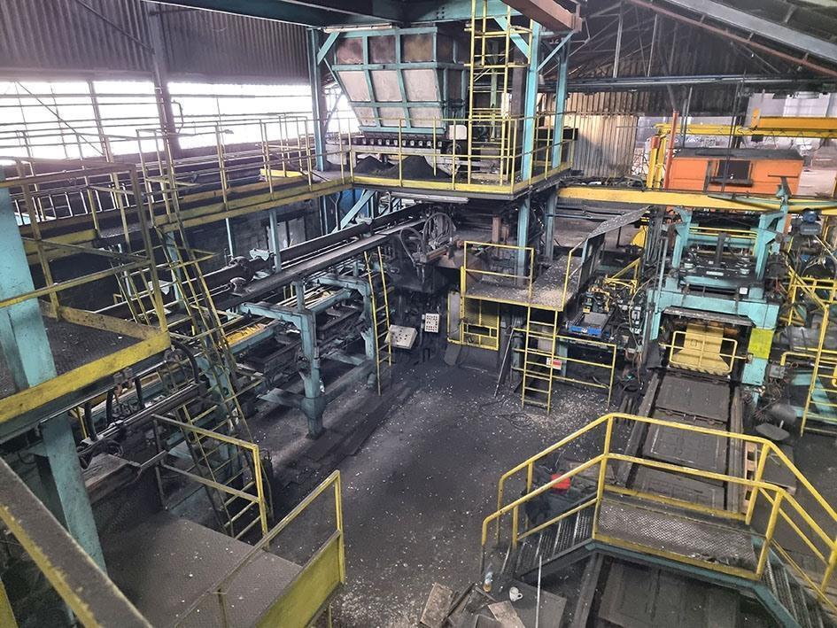 Mecfond - Automatic foundry moulding line | Hornos, N° 12609