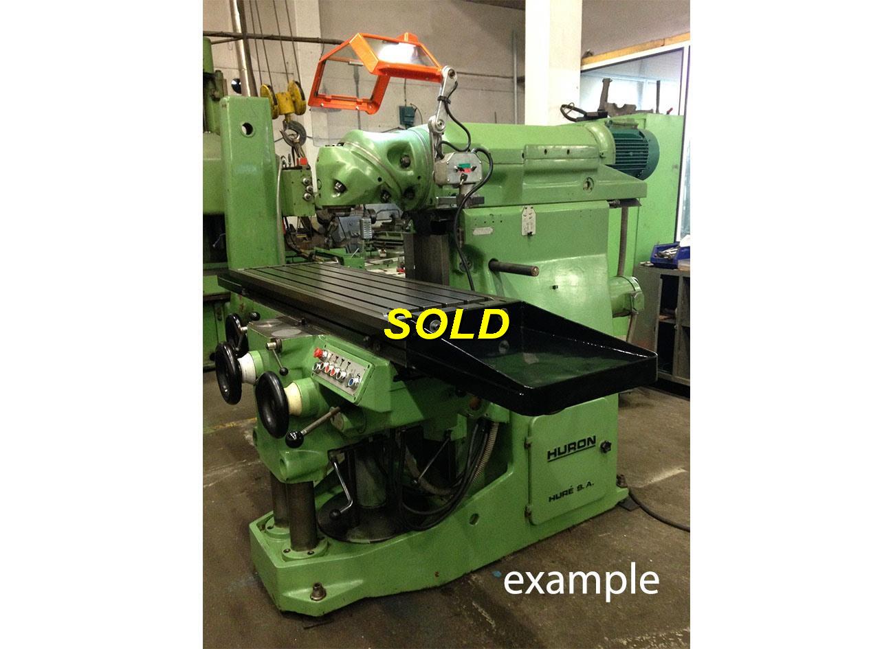 Used Universal Milling machines & CNC, Huron - MU-5 X: 1300 - Y: 700 ...
