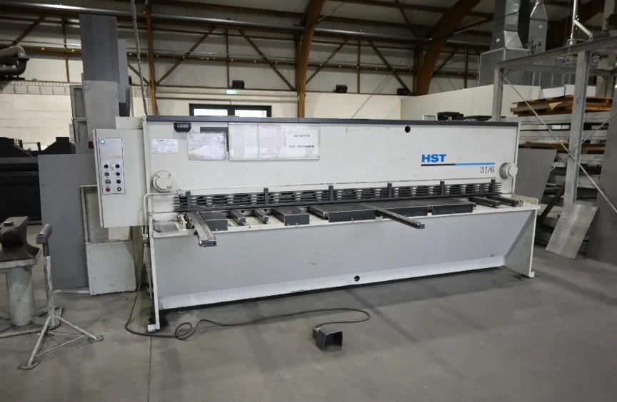 Gebruikte Hydraulische Plaatscharen & Guillotinescharen, LVD - HST 3100 ...