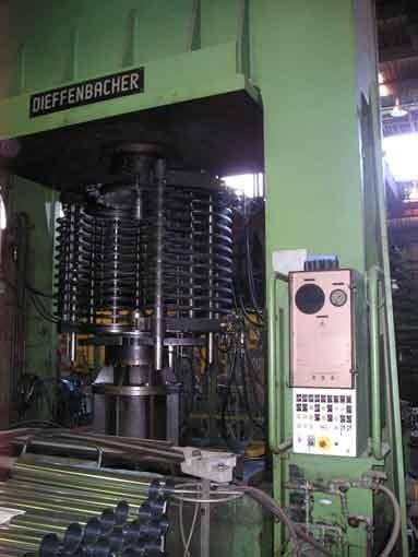 Used H-frame excentric presses, Dieffenbacher N° 2308 *04