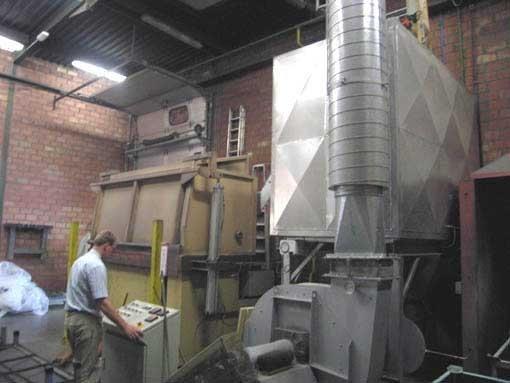 Used Shot- & gritblasting, SEGHERS - ICV Stripping bath N° 2738