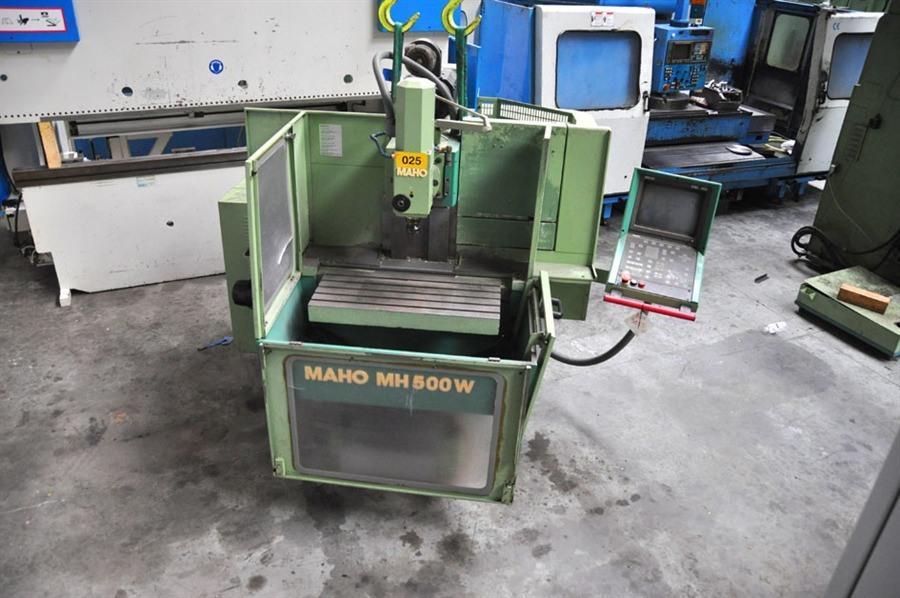 Used Horizontal machining centers, Maho - MH 500 W CNC X:500 - Y:380 ...