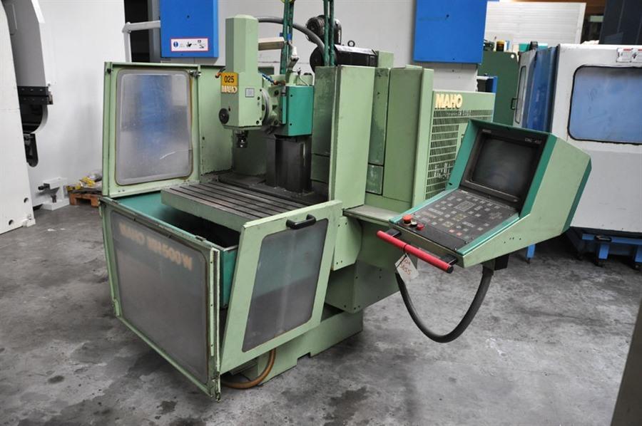 Used Horizontal machining centers, Maho - MH 500 W CNC X:500 - Y:380 ...