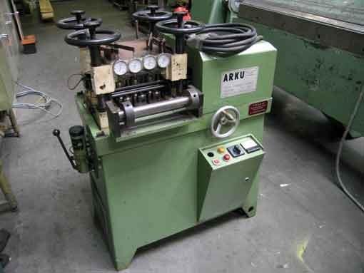 Used Coiler straightening machines, Arku - RM 1825/BG N° 4082 *07