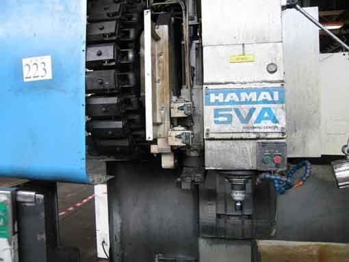 Used Vertical machining centers, Hamai - 5VA N° 4223