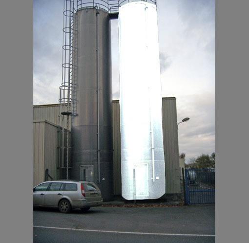 D'Occasion Autres equipements, ZM Silo Alu - Ø 3000 x 15000 N° 4361 *08