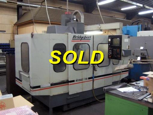 Used Vertical machining centers, Bridgeport - Interact 720H X:760 - Y ...