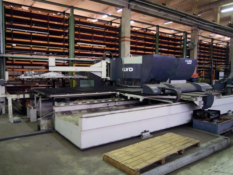 Used Stamping & punching press thin metalsheet, LVD - Omega 30 Ton CNC ...