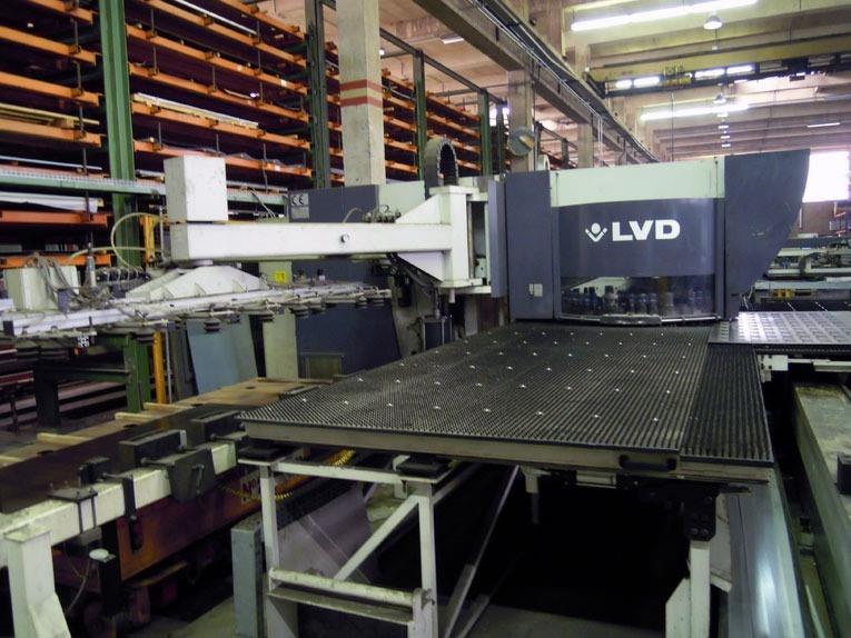 Used Stamping & punching press thin metalsheet, LVD - Omega 30 Ton CNC ...