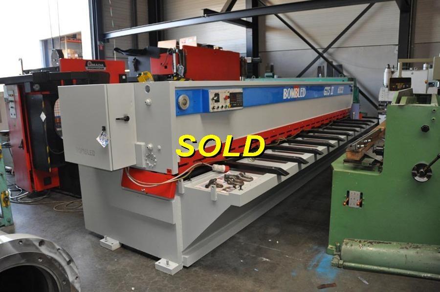 Used Hydraulic guillotine shears, Colly-Bombled - 6200 x 2 mm CNC N° 4848