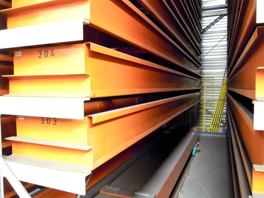 Used Storage & retrievel systems / Containers, ZM - Profile stacking ...