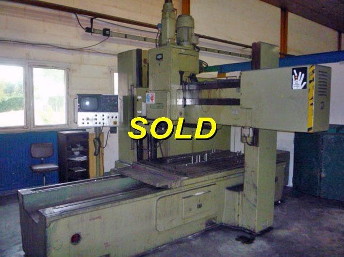 Used Portal & Gantry milling machine & CNC, Mas Tos - VR5 NC X:1600 - Y ...