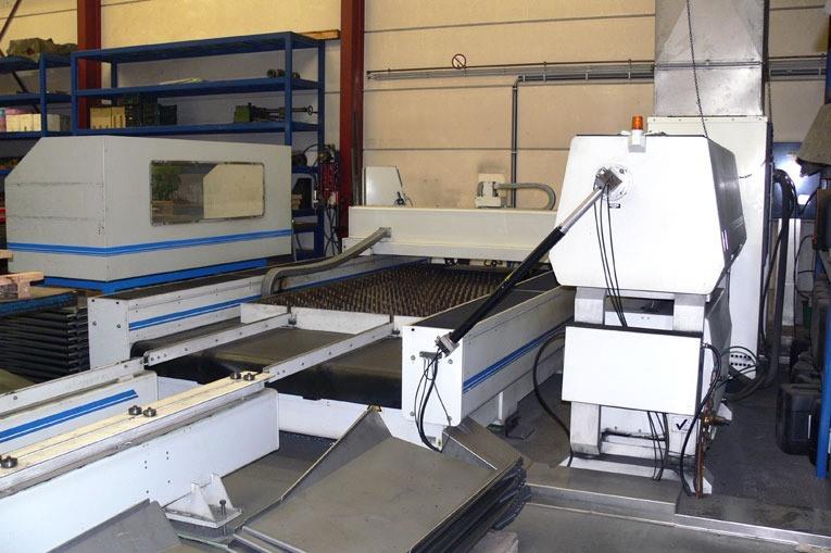 Used Laser cutting machines, Elas - Haco - Fly L 1200 CNC N° 5507