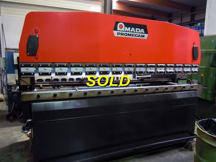 Used Hydraulic press brakes, Amada Promecam - RG 75-30 N° 5547