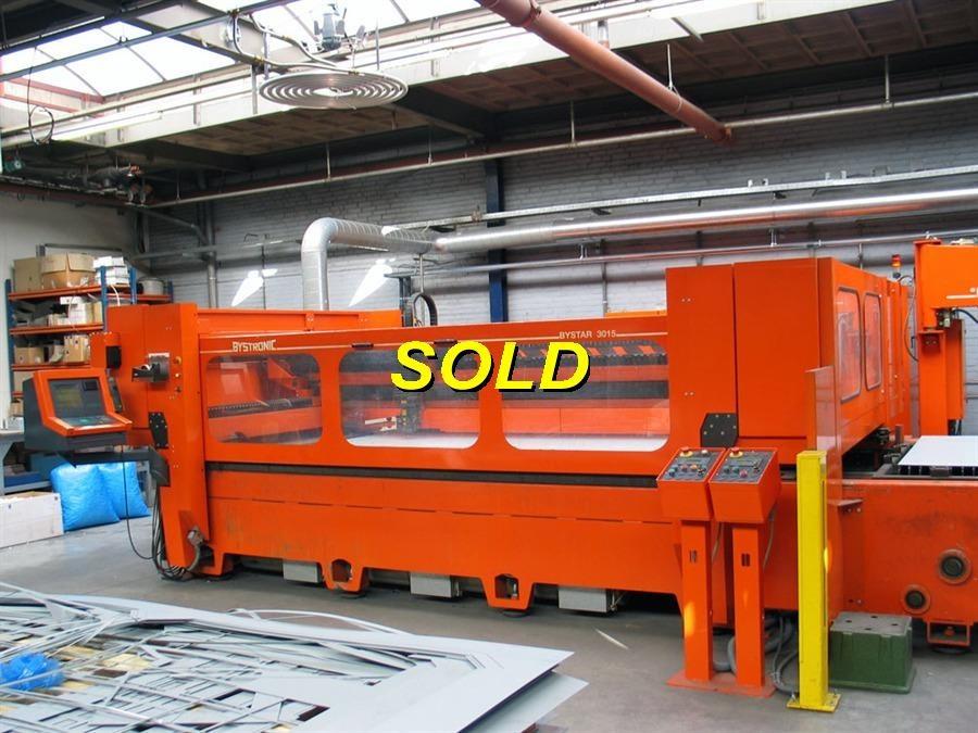 Used Laser cutting machines, Bystronic - Bystar 3015 N° 5643
