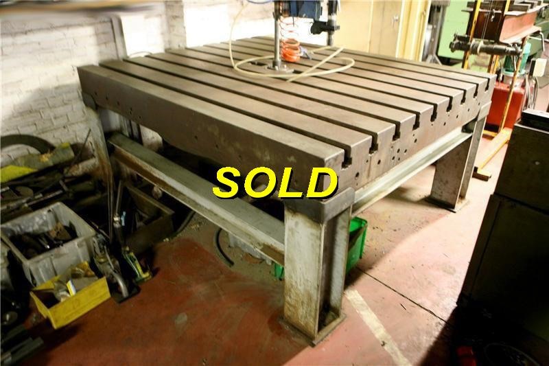 Used Cubic- & angleplates or tables, ZM clamping table - 2000 x 1600 x ...