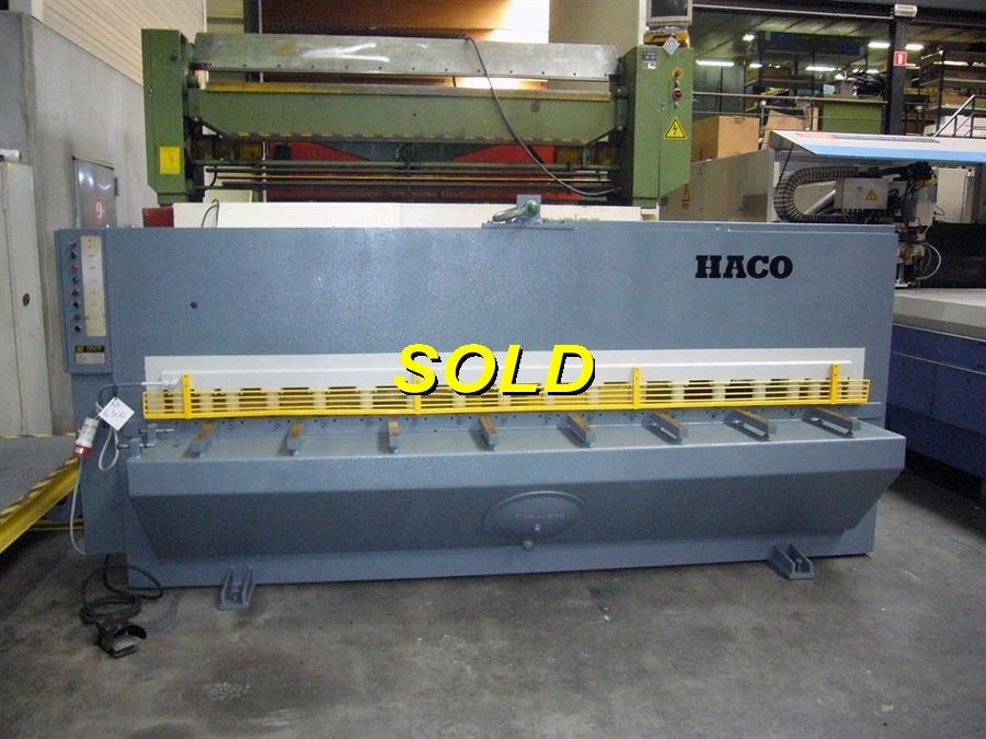Used Hydraulic guillotine shears, Haco HS - 3050 x 6 mm N° 7151