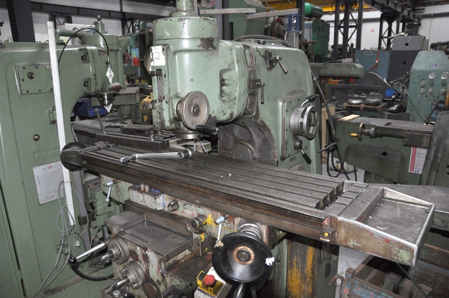 Used Universal Milling machines & CNC, Tiger FV/130 R - X:1020 - Y:340 ...