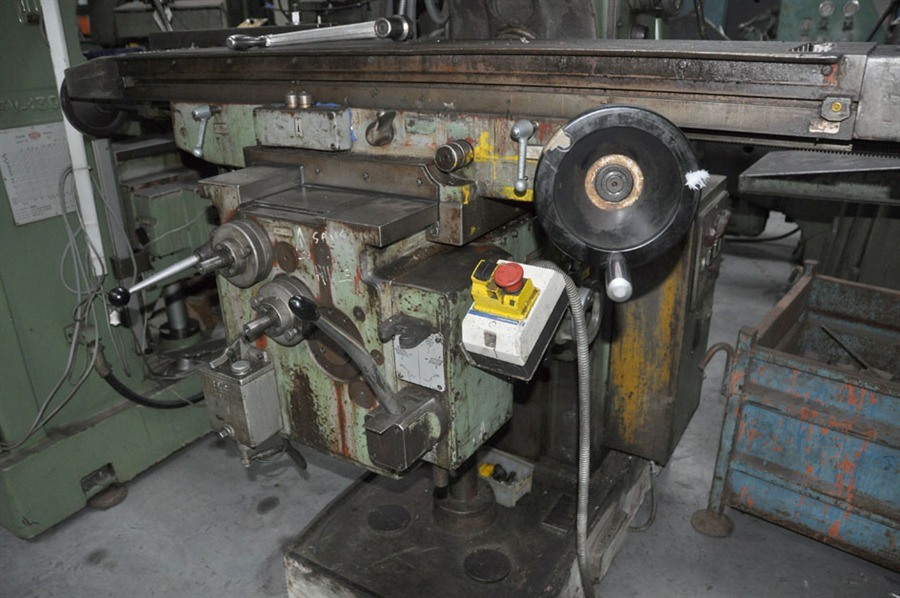 Used Universal Milling machines & CNC, Tiger FV/130 R - X:1020 - Y:340 ...