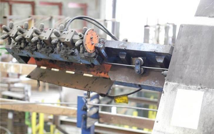 Used Vertical profilemachines, sectionbending rolls & Knurling ...