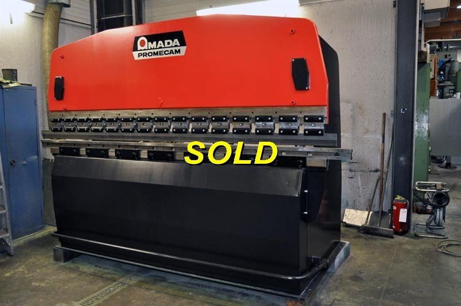 Used Hydraulic press brakes, Amada Promecam - RG 100T x 3000 mm N° 7622