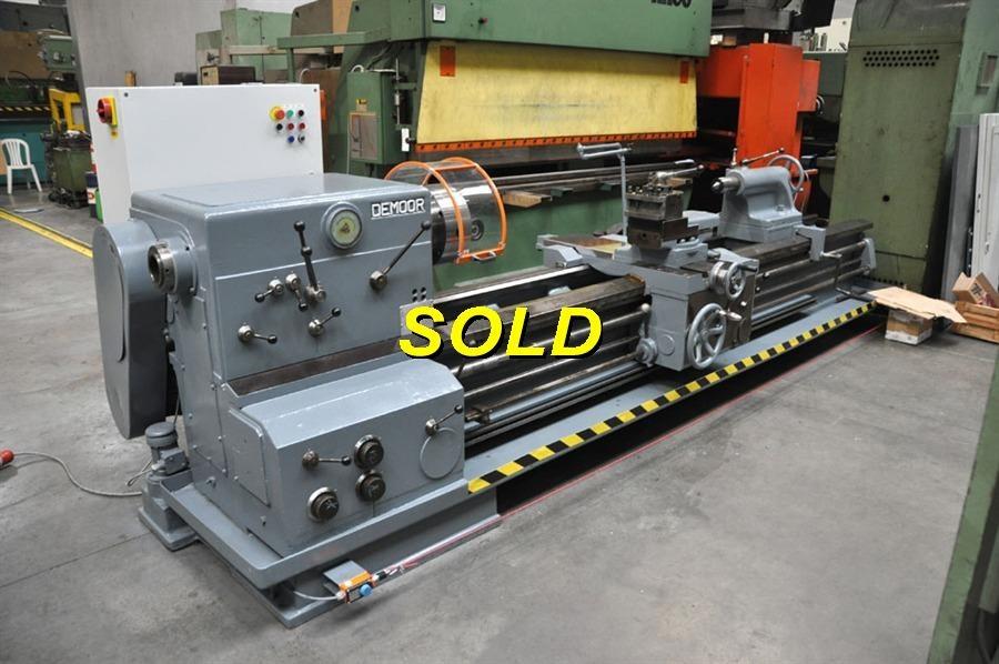 Used Centre lathes, Demoor 823 - Ø 800 x 3500mm N° 7827