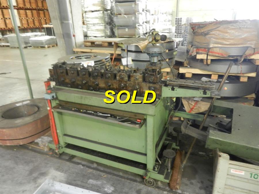 Used Decoiling + / or Roll forminglines, WMW rollforming - 100 x 100 x ...