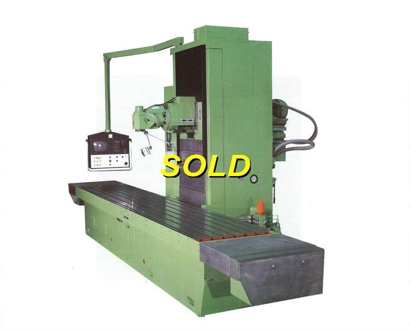 Used Bed milling machines with moving table & CNC, Correa A25/25 - X ...