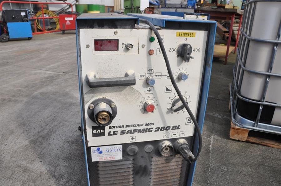 Gebruikte Lasposten & Lastransformatoren, Saf Safmig 280 BL - 280 amp N ...