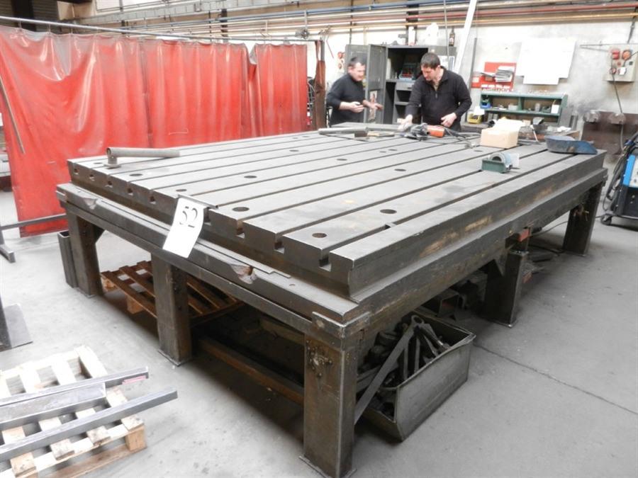 Mesas y bancadas de soldadura, Welding table - 3500 x 2500 x 250 mm N° 8285