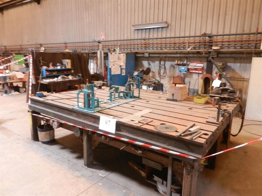Mesas y bancadas de soldadura, Welding table - 3500 x 2500 mm N° 8293