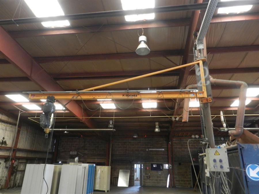 Used Conveyors, Overhead Travelling Crane, Jig Cranes, Huchez jib crane ...