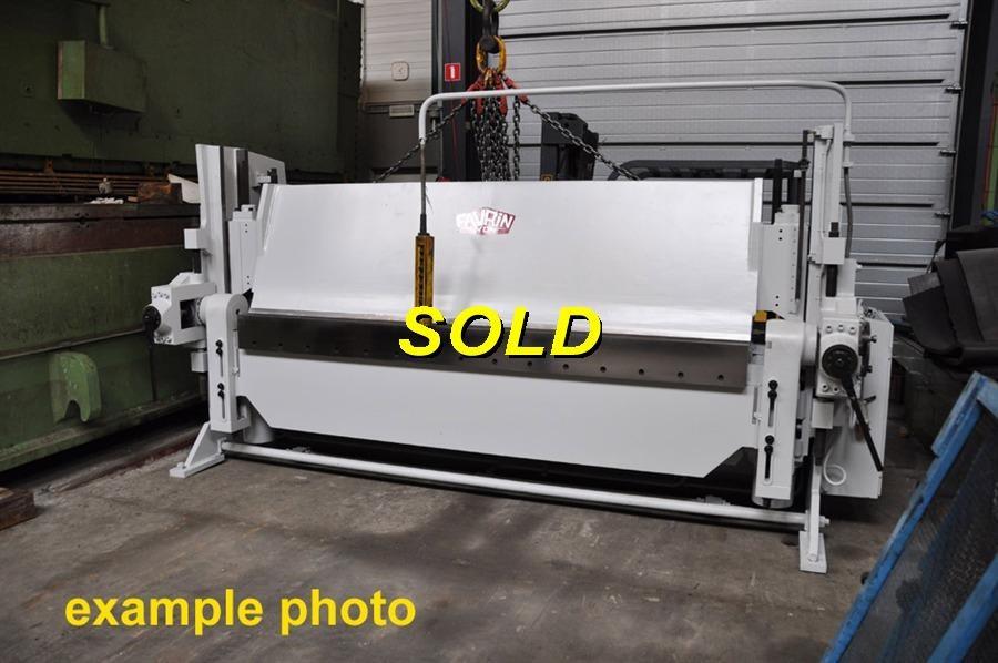 Used Hydraulic & Mechanical folding presses, Favrin PHMM - 3050 x 12 mm ...