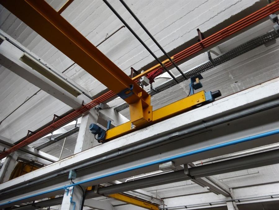 D'Occasion Ponts Roulants, Palans & Grues, Demag - 1 ton x 9900 mm N° 8917