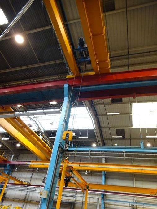 Used Conveyors, Overhead Travelling Crane, Jig Cranes, Demag - 10 ton x ...